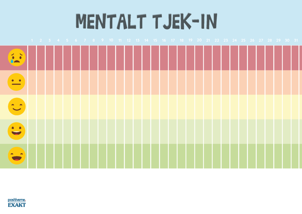 Navneskilt - regnbue, skrivbar | Positiverne.dk