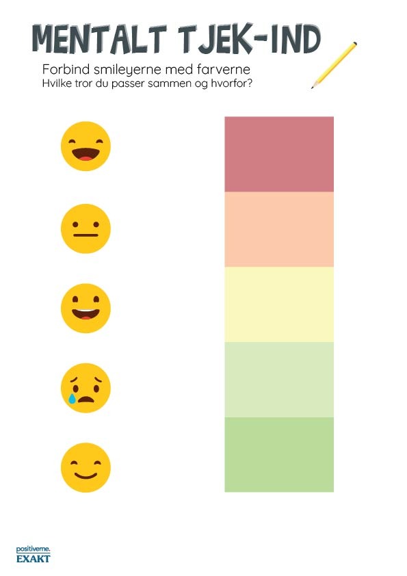 Mentalt Tjek-ind | Positiverne