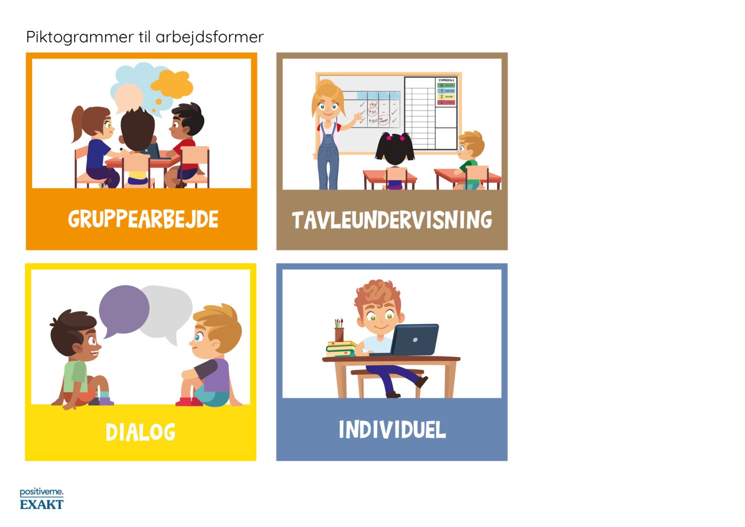 Piktogrammer | Positiverne