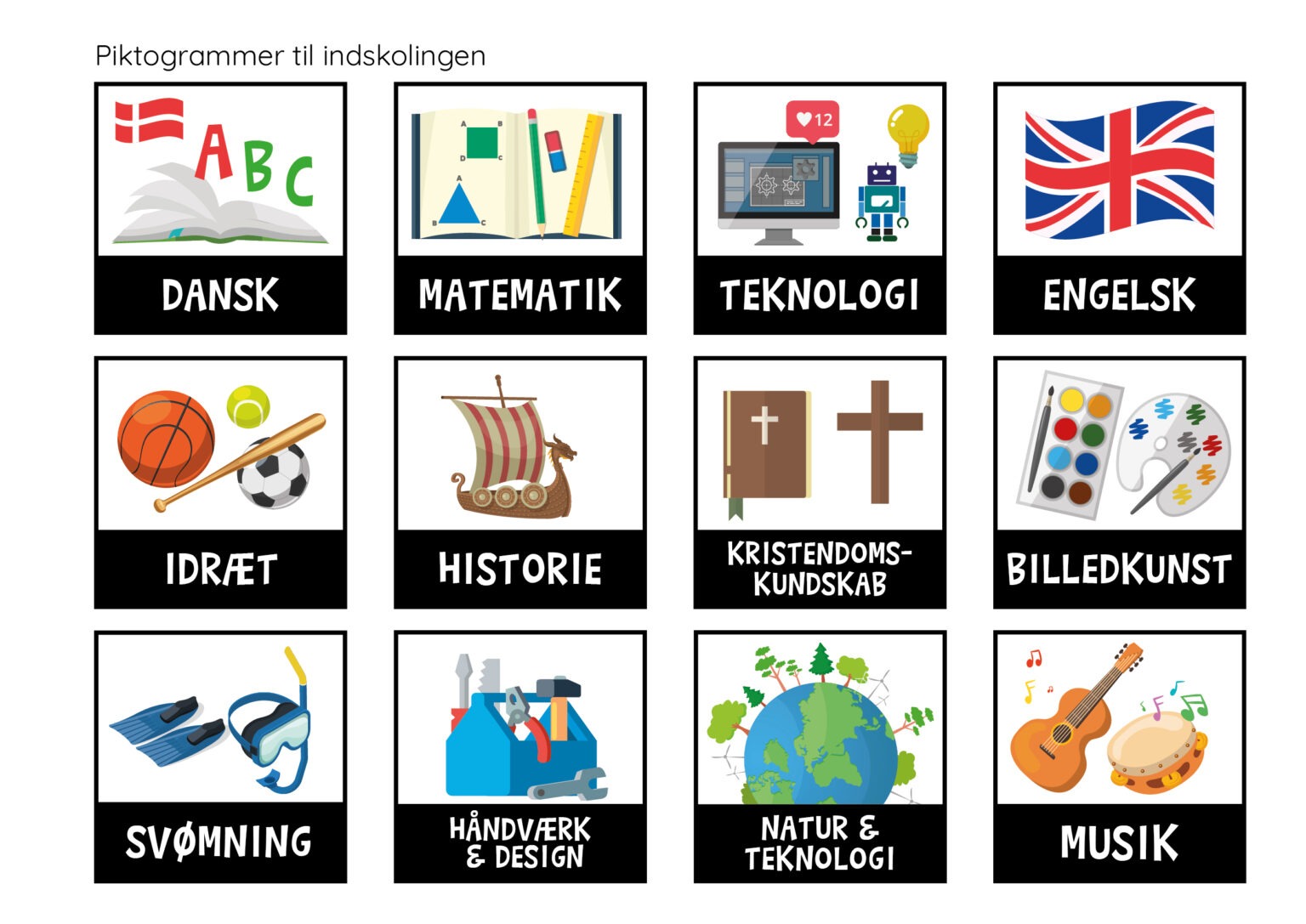 Piktogrammer | Positiverne